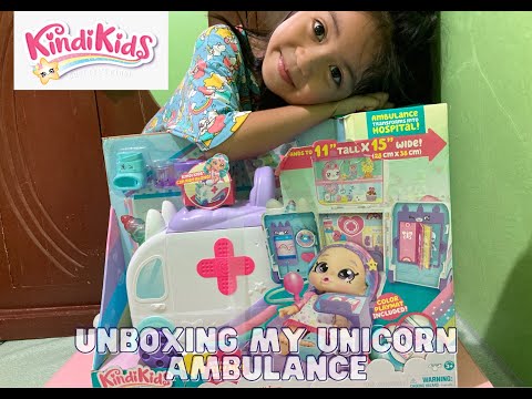 VLOG #11 Unboxing my Kindi Kids Unicorn Ambulance