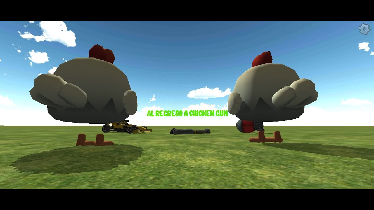 Jugando Chicken Gun Sandbox En Vivo - YouTube
