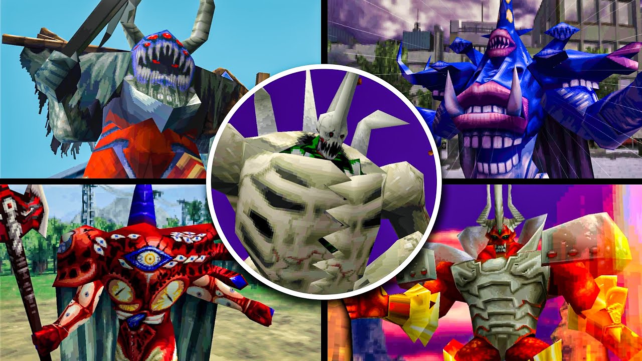 Gaoranger HD - All Bosses / All Giant Robo (Playstation) - YouTube
