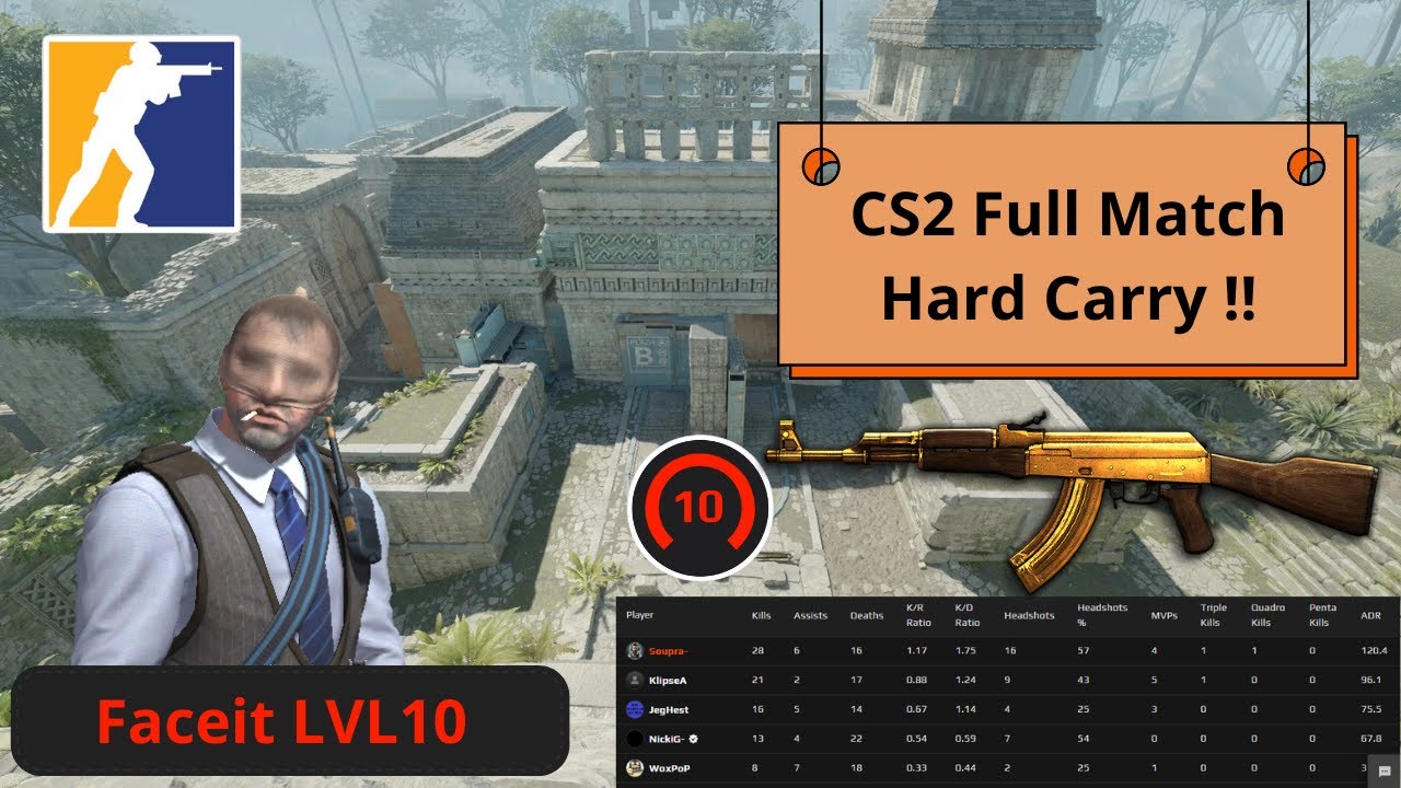 CS2 Full Match on Faceit | 120 FPS RECORDED – Intense Action & Epic ...