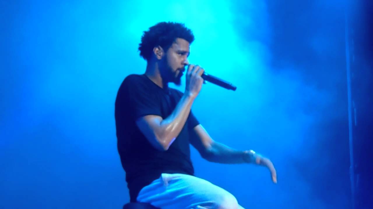 J. Cole talking to the crowd at Barclaycard Arena Birmingham - YouTube