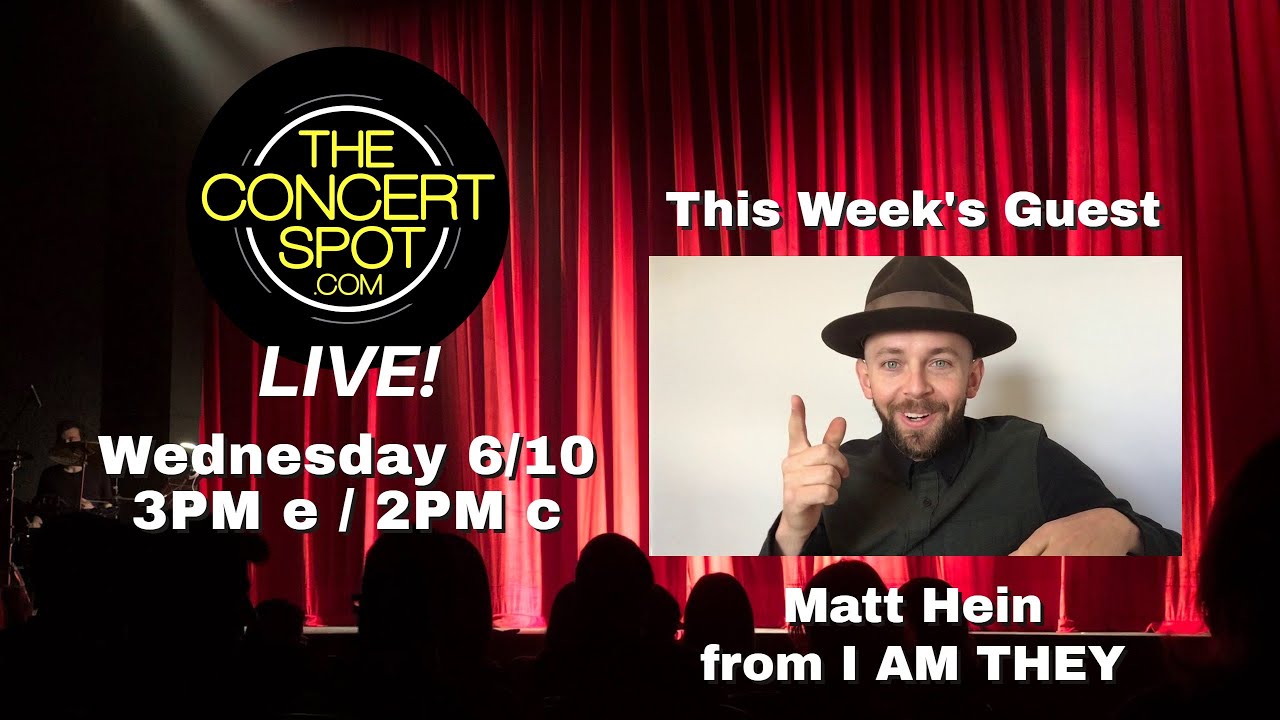 The Concert Spot LIVE! with Matt Hein from I AM THEY - YouTube