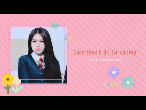 Somi editing clips #1 📑🐇༉‧₊˚