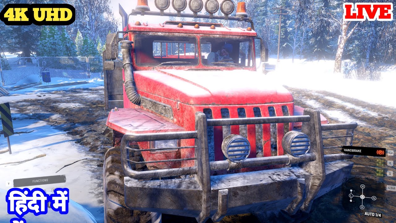 Snowrunner{KOLA PENINSULA,RUSSIA}Map Exploration/Pc Gameplay/4K Gaming ...