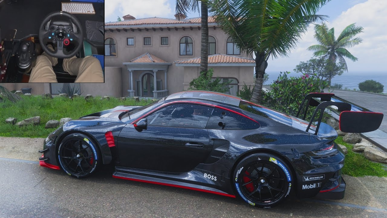 1200HP PORSCHE 911 GT3 R - Forza Horizon 5 | Logitech G29 Steering ...