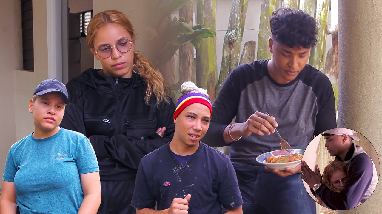 LE ROGABA A SU MARIDO PARA QUE NO SE FUERA DE LA CASA Y MIRA LO QUE ...