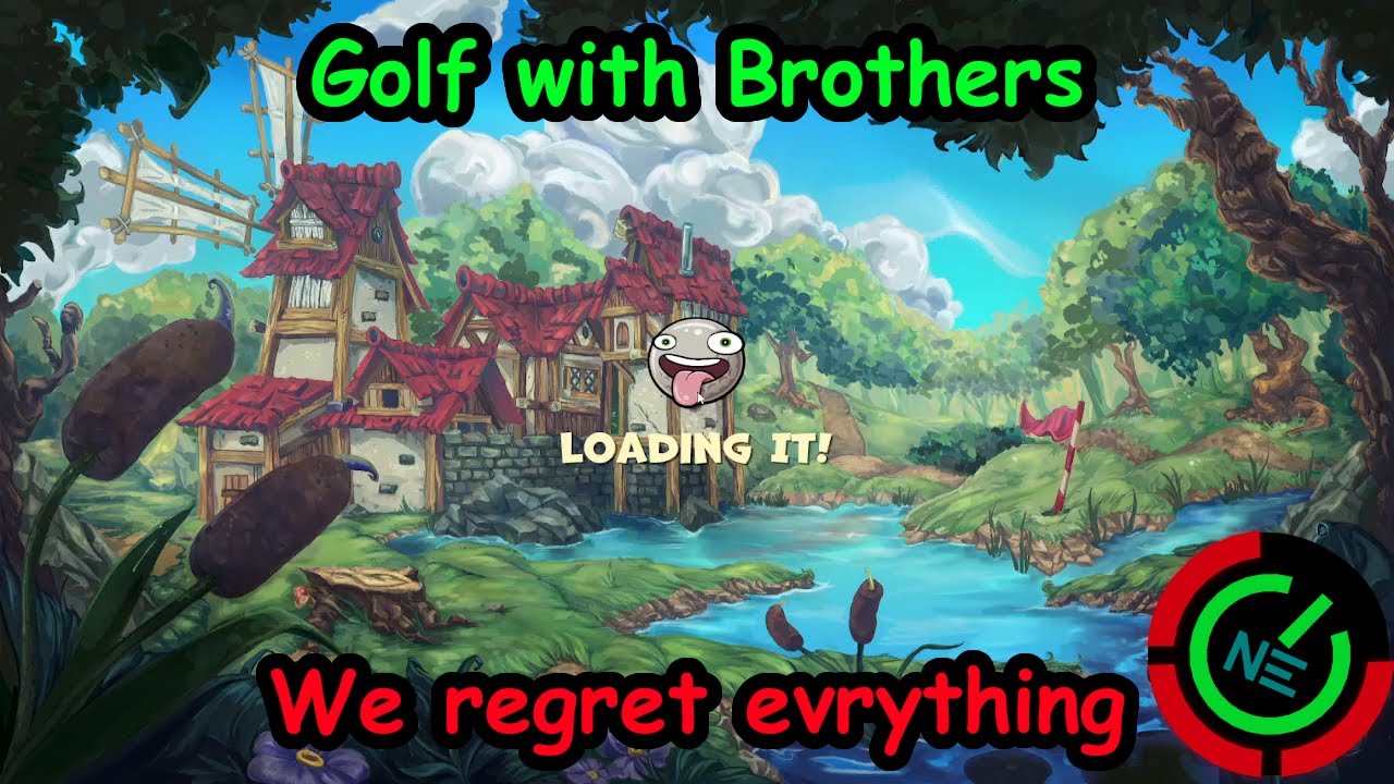 Lets play Golf it! : 4 brothers scream playing golf - YouTube