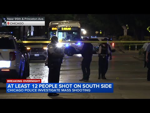 Drive-by shooters fire into crowd, injuring at least 12 people in Princeton Park: police