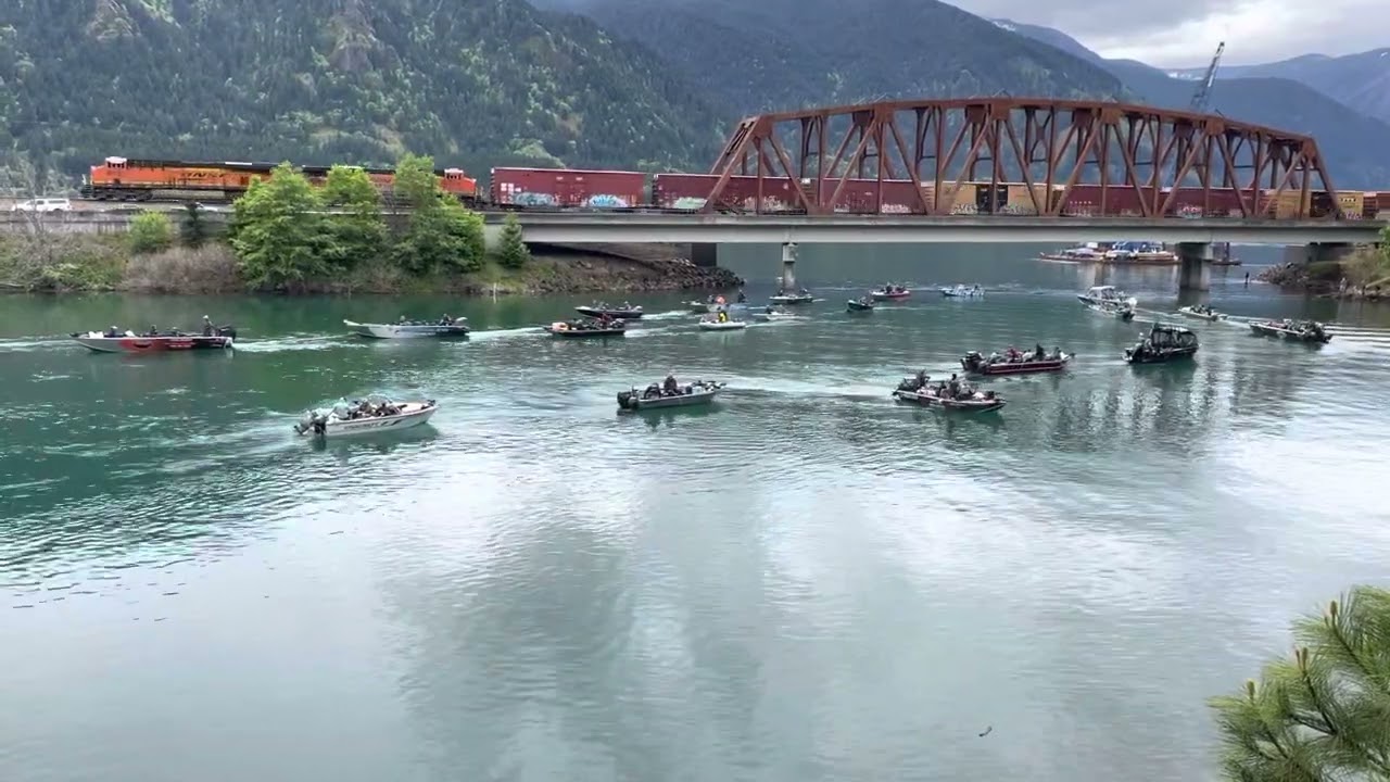 Drano Lake: Toilet Bowl Rodeo for Spring Chinook - YouTube