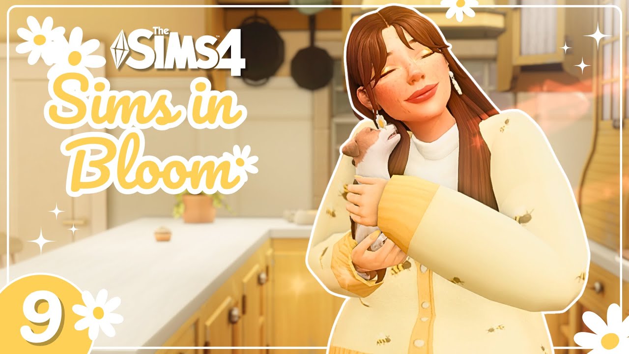 🌼Our family got even cuter!🐕 | Let's play The Sims 4 Sims in Bloom ...