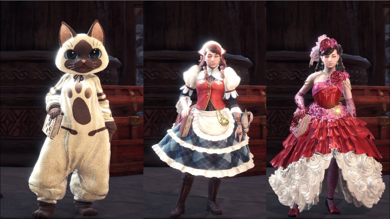 All Handler's Outfits (as of v15.02) - YouTube