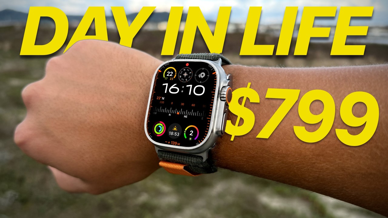 Apple Watch Ultra Day In the Life! Real World Review! - YouTube