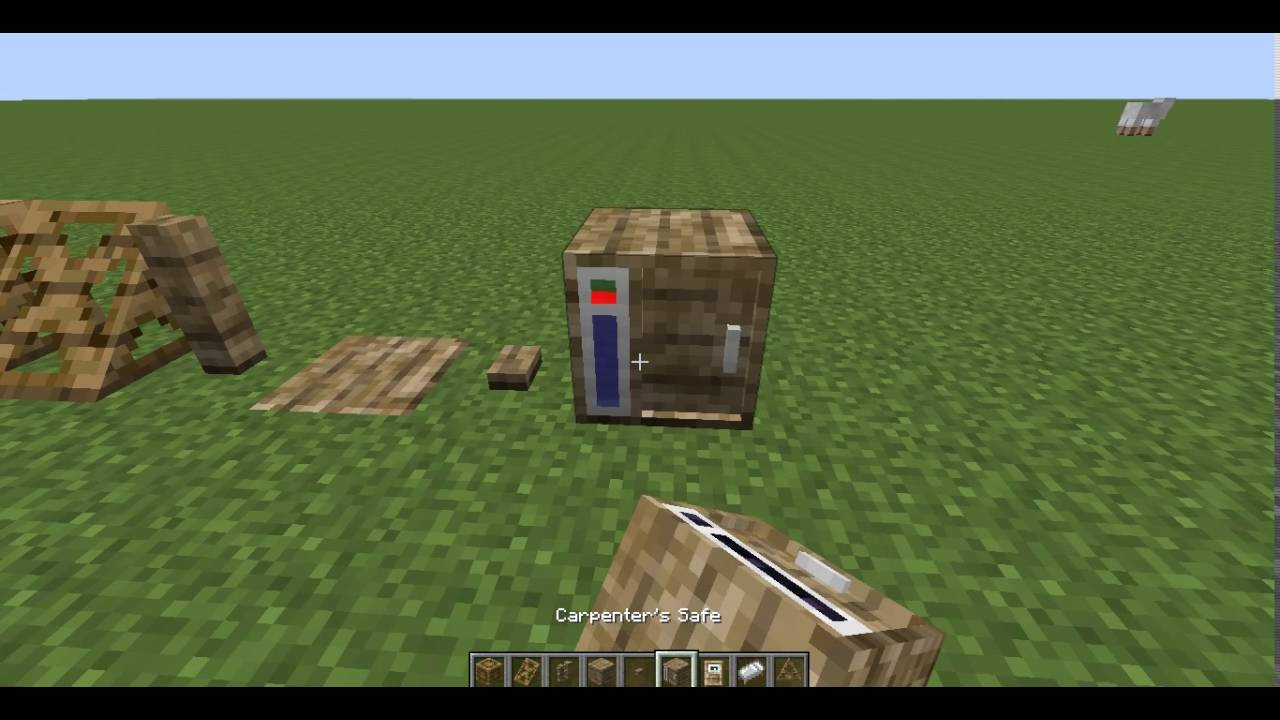 Carpenter's block para minecraft 1.7.10 - YouTube