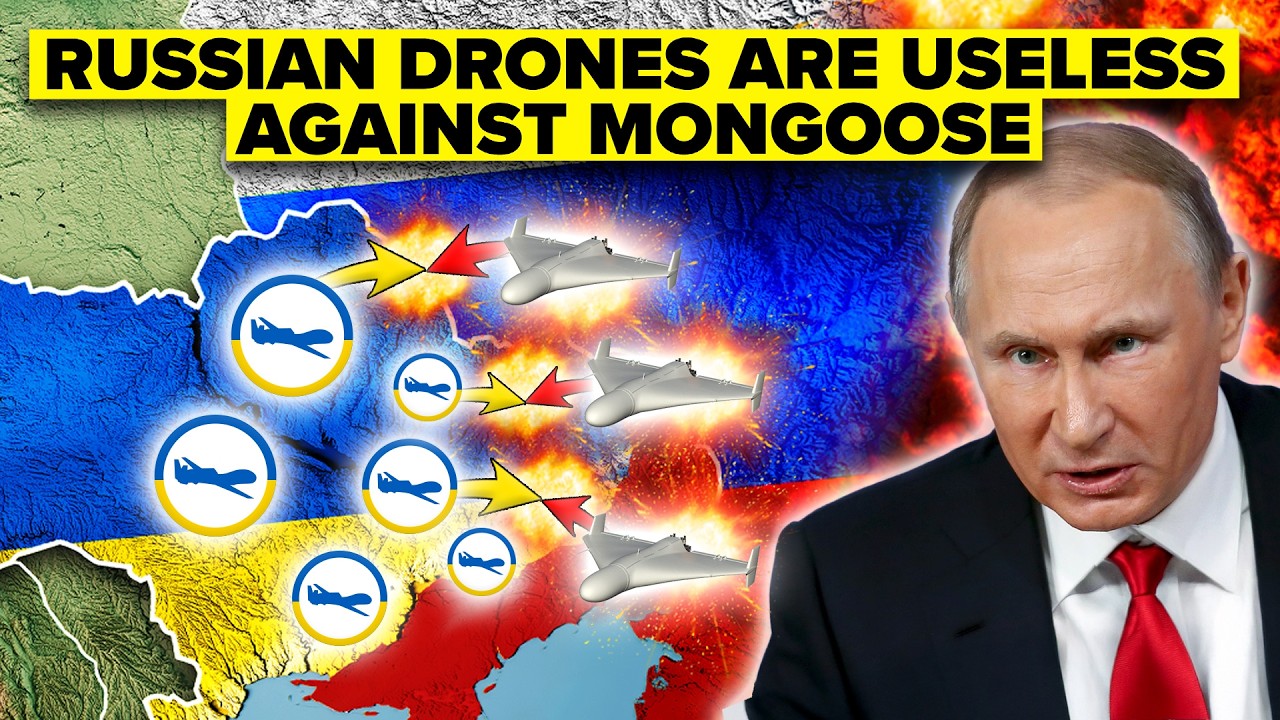 MONGOOSE... Ukraine’s JET-Powered, SHOTGUN-Carrying Drone - YouTube