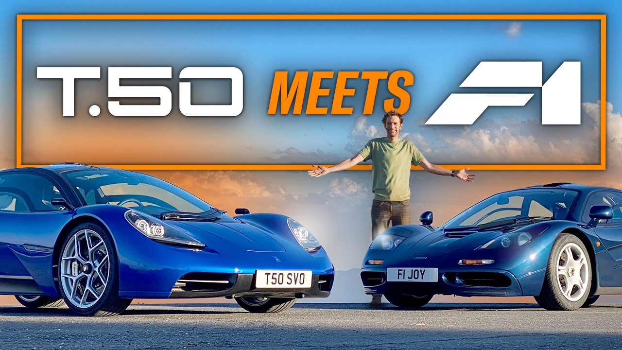 EXCLUSIVE: GMA T.50 finally meets McLaren F1 | Henry Catchpole - The ...