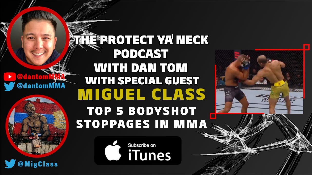 Top 5 Body Shot Stoppages in MMA with Dan Tom & Miguel Class | The ...