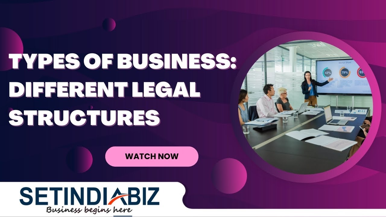📊 Types of Business & Legal Structures in India Explained | Startup ...