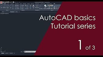 AutoCAD Basic Tutorial for beginners series - YouTube
