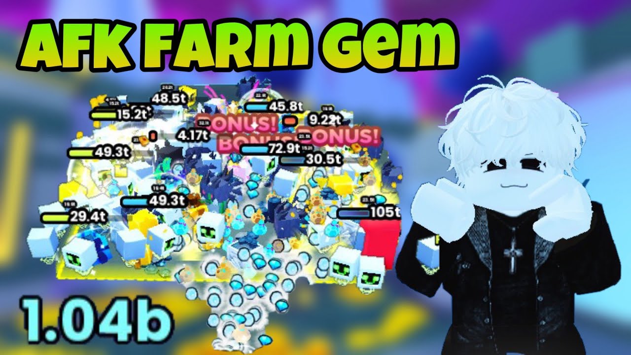AFK Farm Gem Trong Game Pet Simulator 99 | Roblox - YouTube