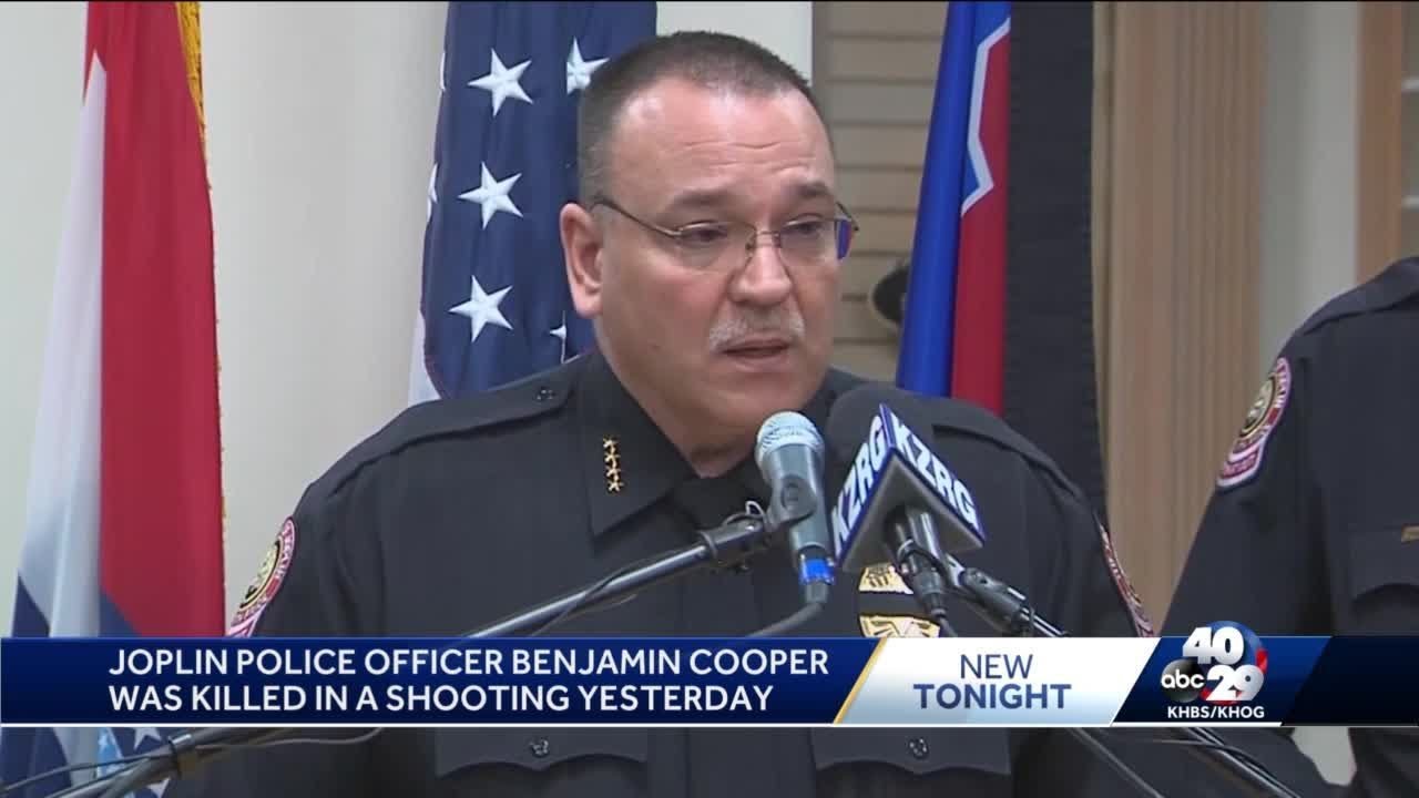 Joplin police officer Benjamin Cooper was killed in a shooting ...