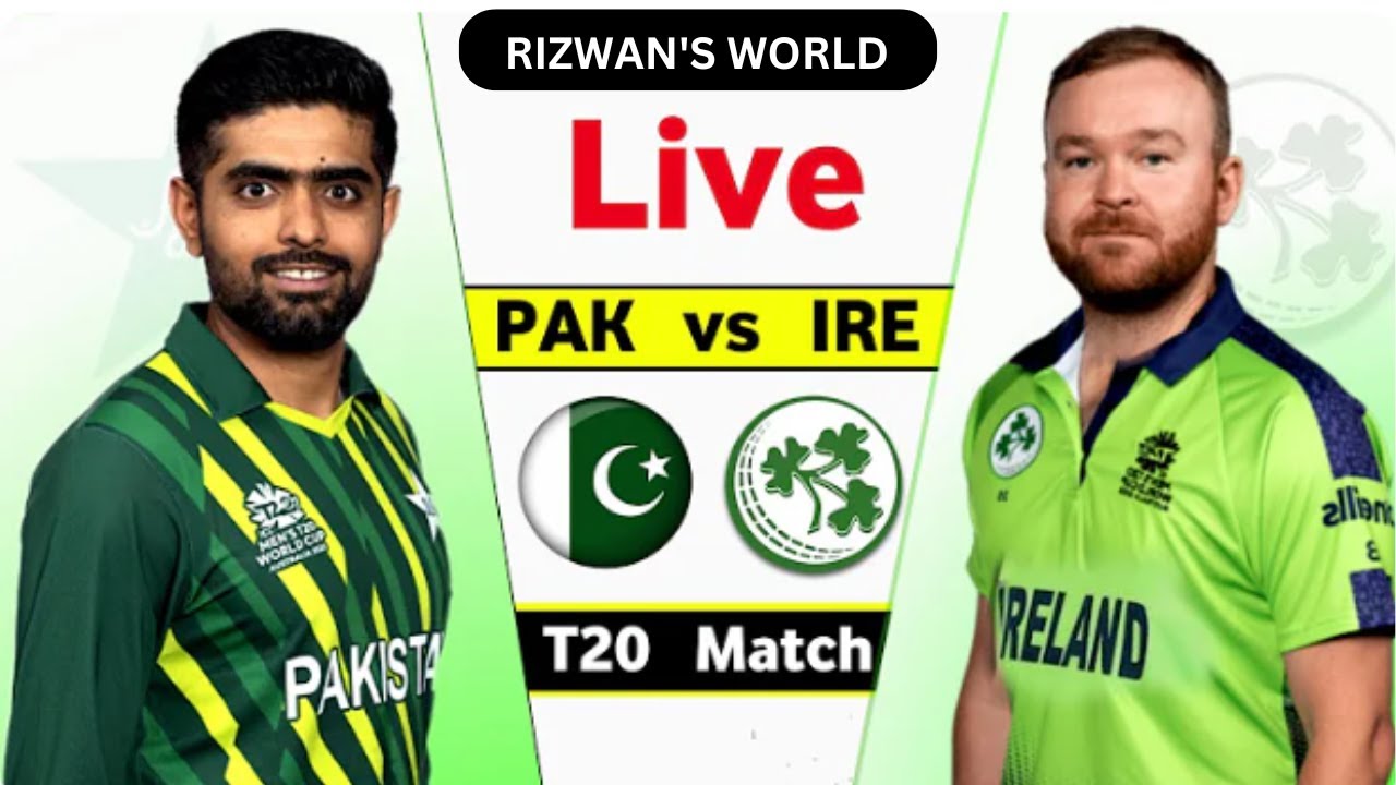 Live Match|| Pakistan vs Ireland 1st T20 Live Score || Pak vs Ire ...