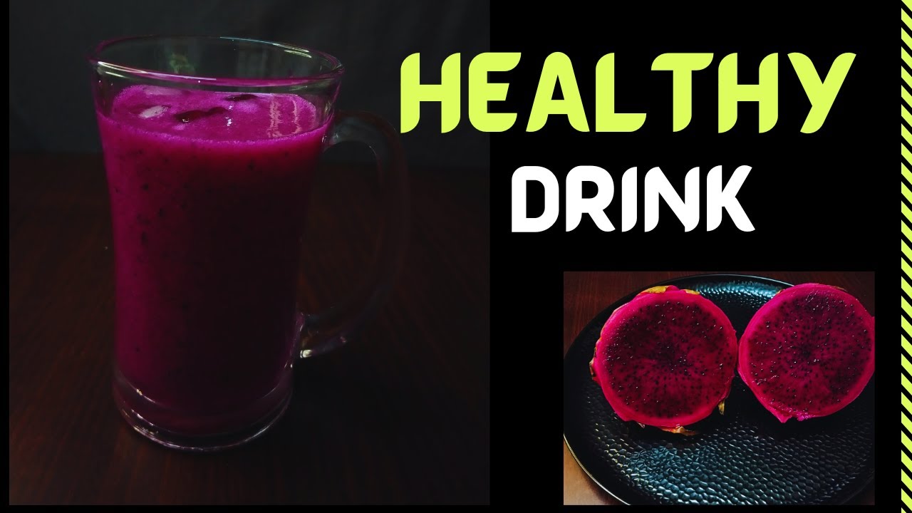 Healthy Drink/ Immune Boosting Drink With Eng Sub/ Dragon Fruit Drink ...