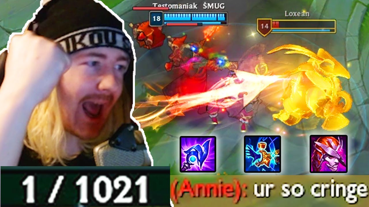 Ashe but it's an AP Splash damage build that I found under my bed - YouTube
