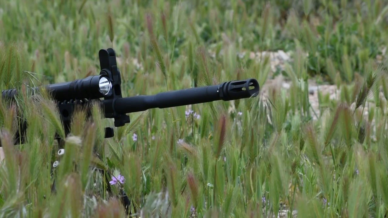 Field Testing Colt MS 400 Weapon Light - YouTube