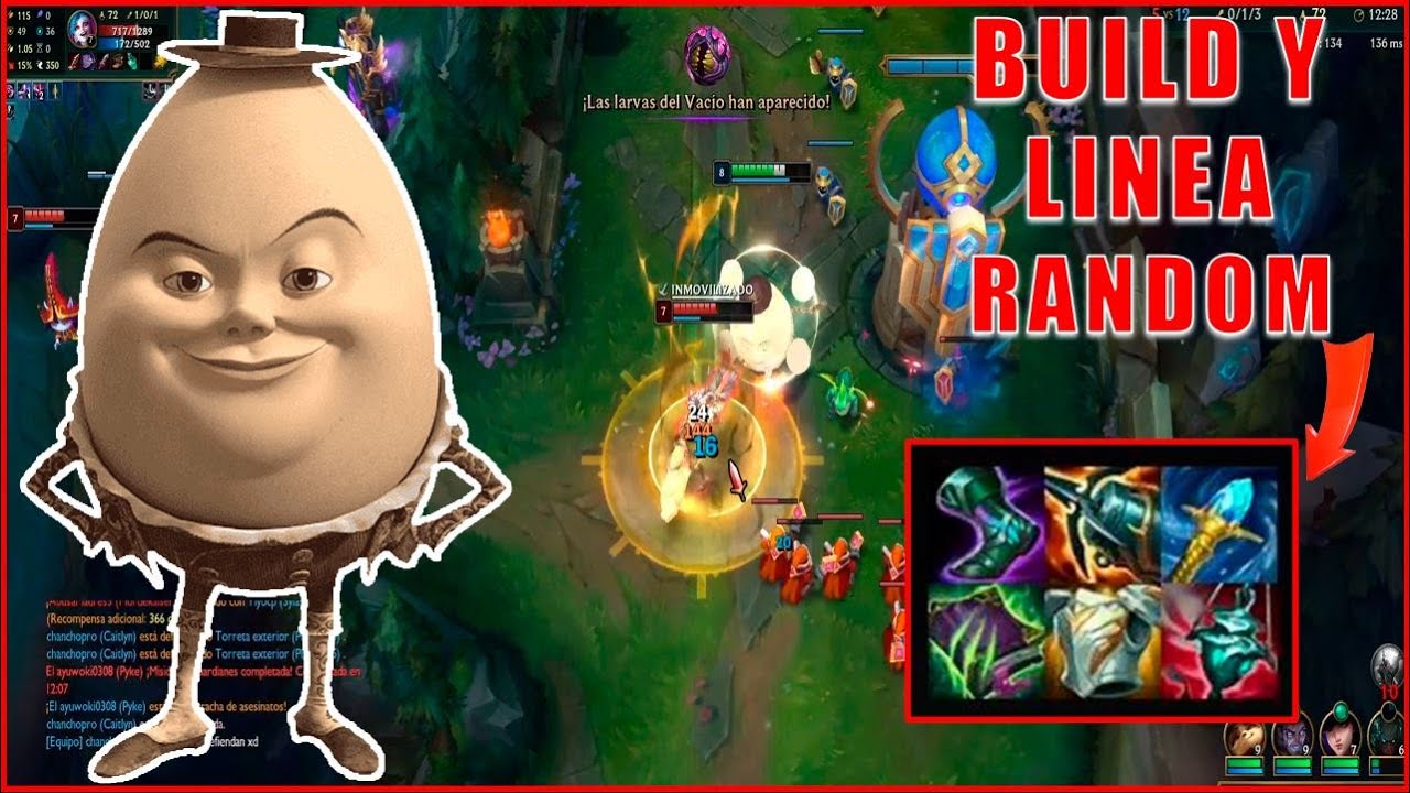 😱Me ELIGEN la LINEA y BUILD con HUMPTY DUMPTY😂 (MUY MUY TROLL ...