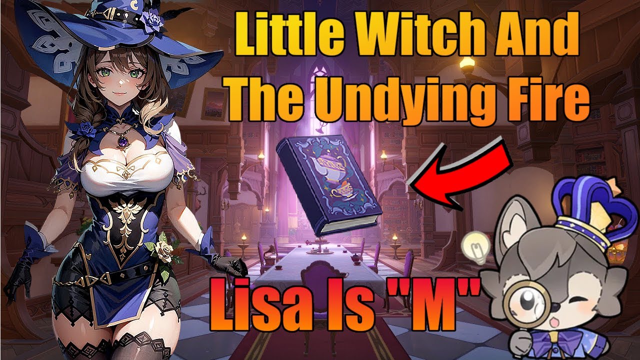 Lisa is Hexenzirkel Witch "M" (Little Witch And The Undying Fire ...