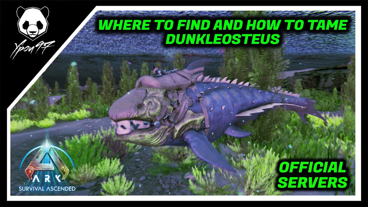Where To Find And How To Tame Dunkleosteus In Astraeos | ARK: Survival ...