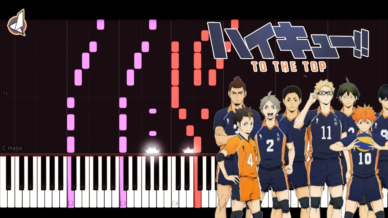 Haikyuu!!: To the Top OP - PHOENIX | [Piano Cover] (Synthesia) 「ピアノ ...