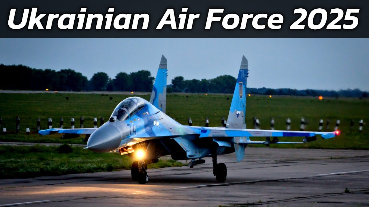 Ukrainian Air Force 2025 | Aircraft Fleet - YouTube