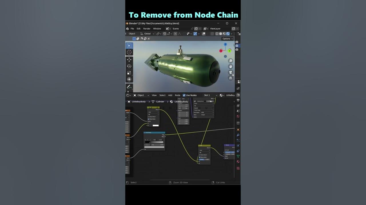 Blender Tips | Blender shortcut keys with Node Wrangler Add on #blender ...