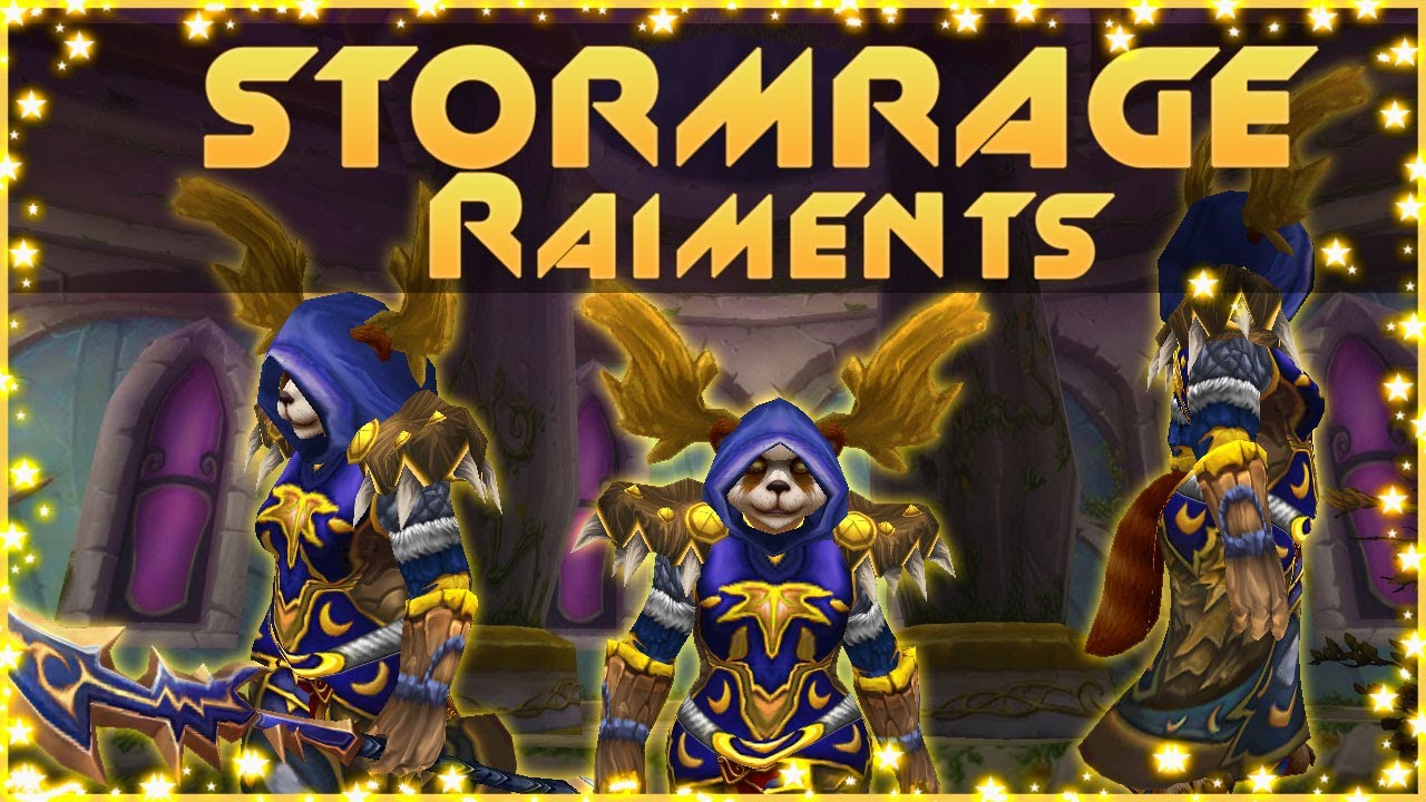 Monk Transmog Set #3 Stormrage Raiment - YouTube