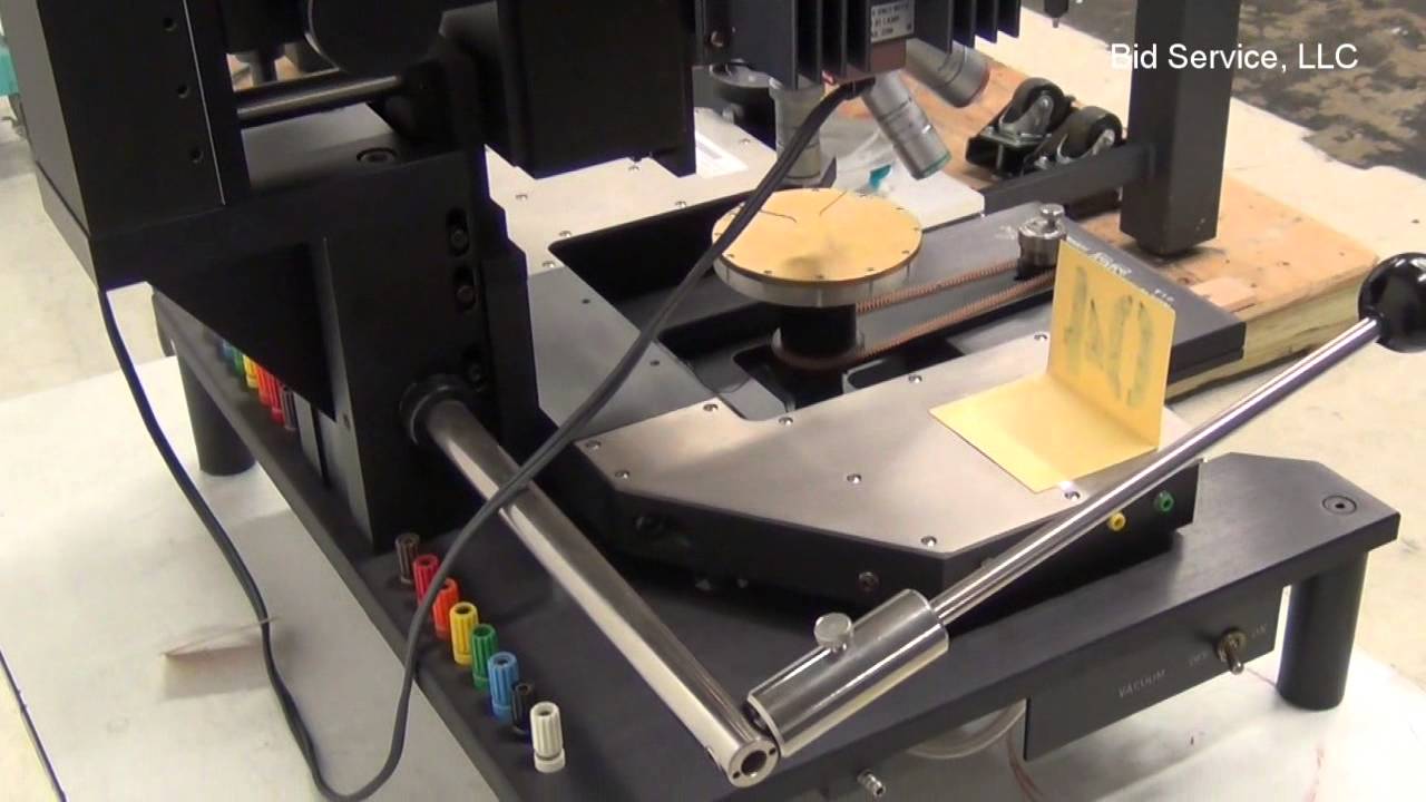 Micromanipulator 6000 Manual Prober #59439 - YouTube