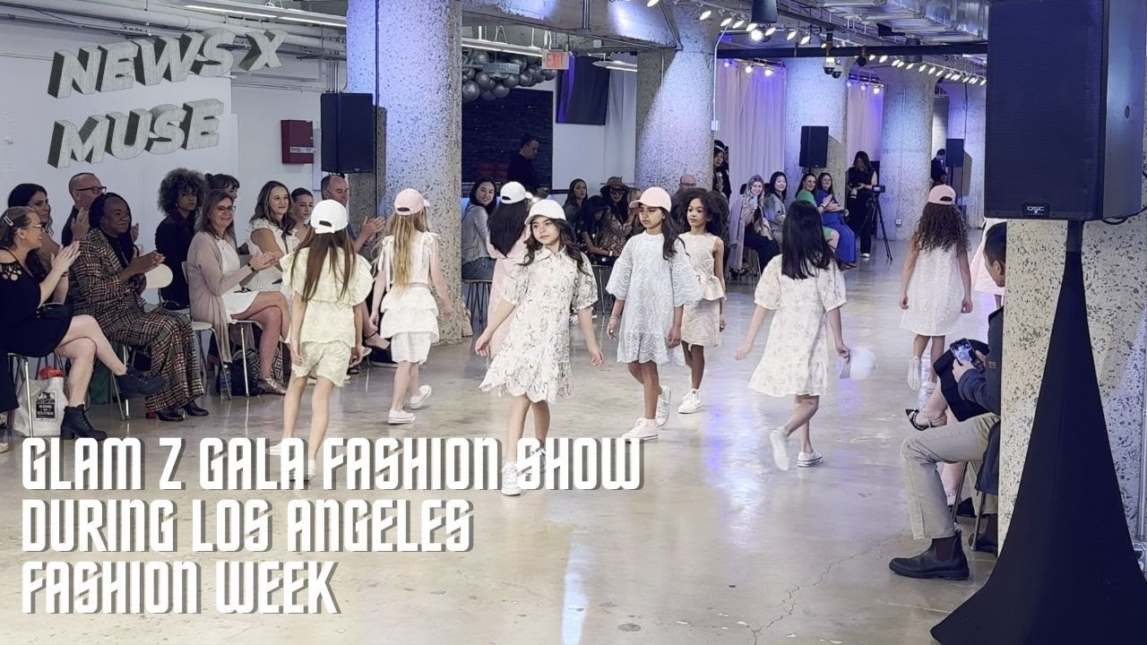 Glam Z Gala Fashion Show During Los Angeles Fashion Week - YouTube