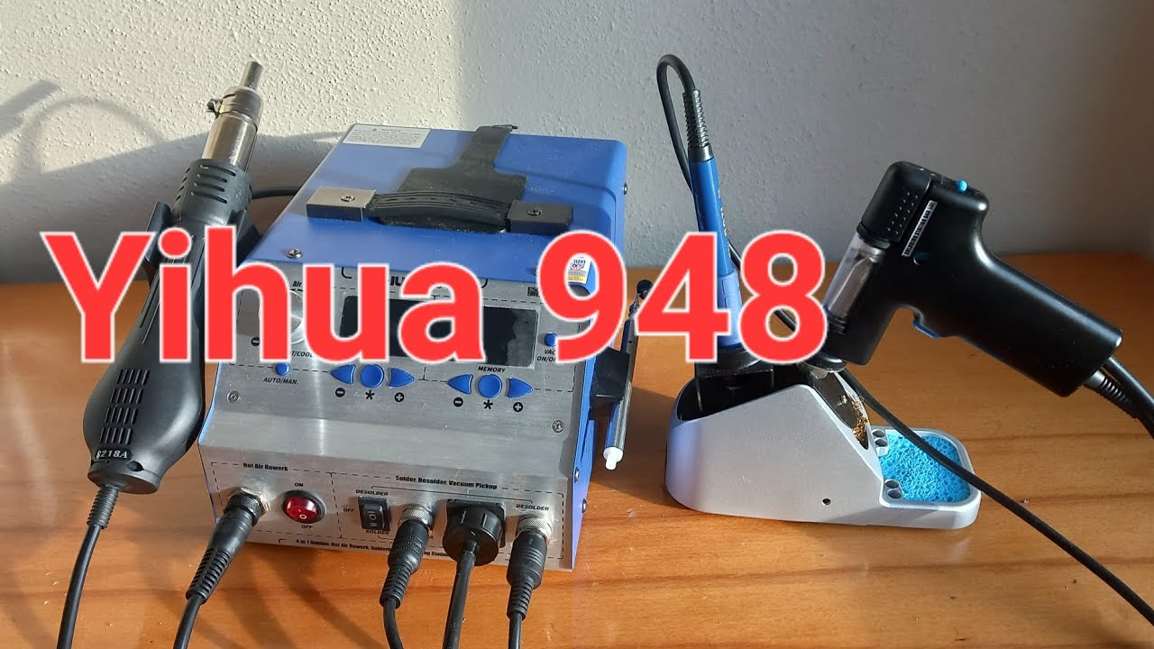 Best soldering station Yihua 948 II HAVYA İSTASYONU - YouTube