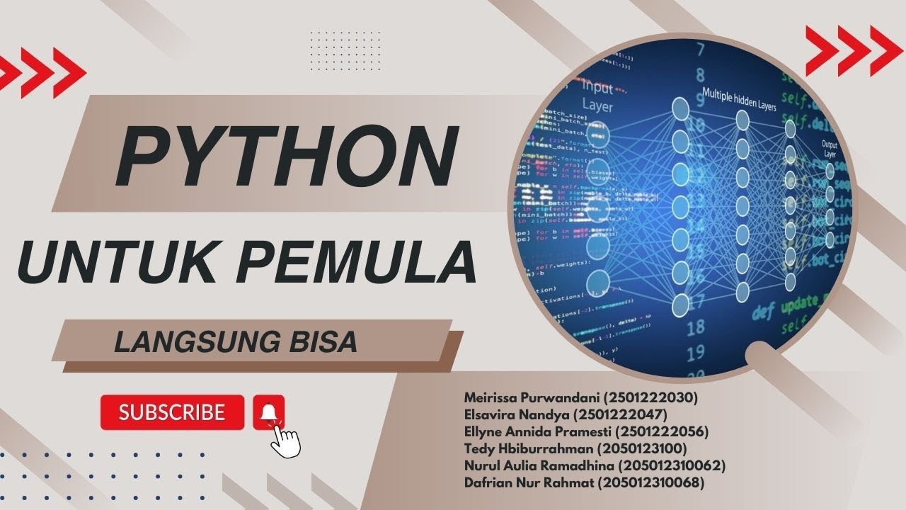 PHYTON Untuk Pemula - YouTube