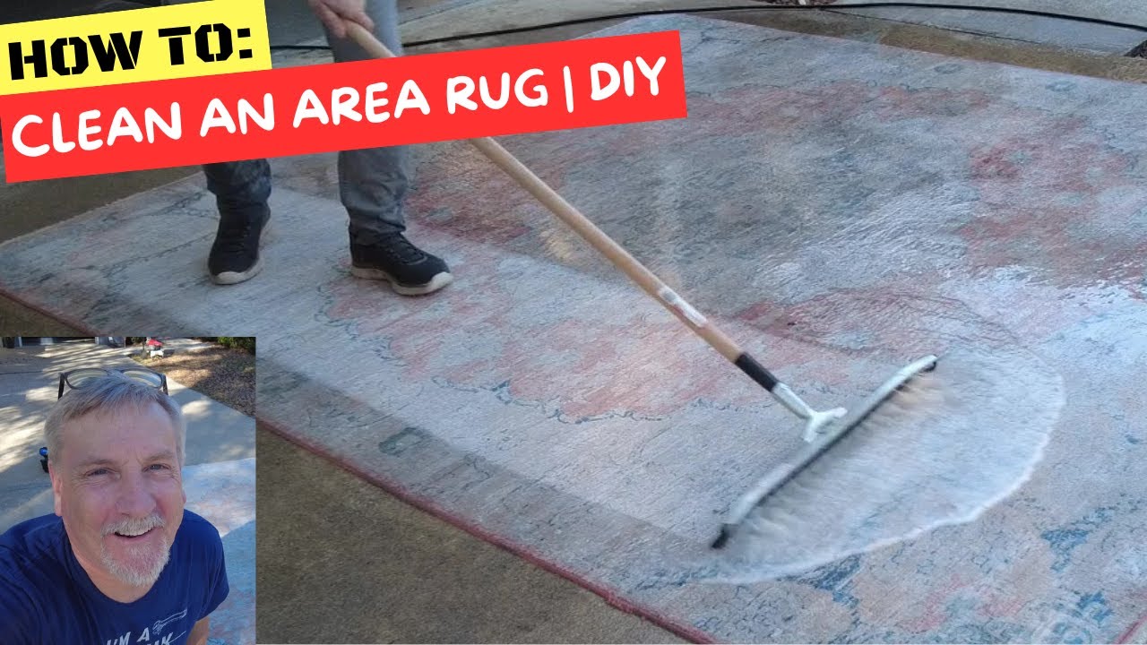 How To Clean An Area Rug | DIY - YouTube
