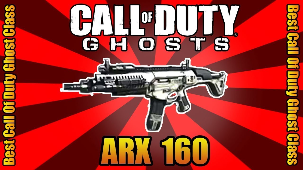 ghost: BEST CLASS SET UP- ARX-160 Call of duty ghost gameplay - YouTube