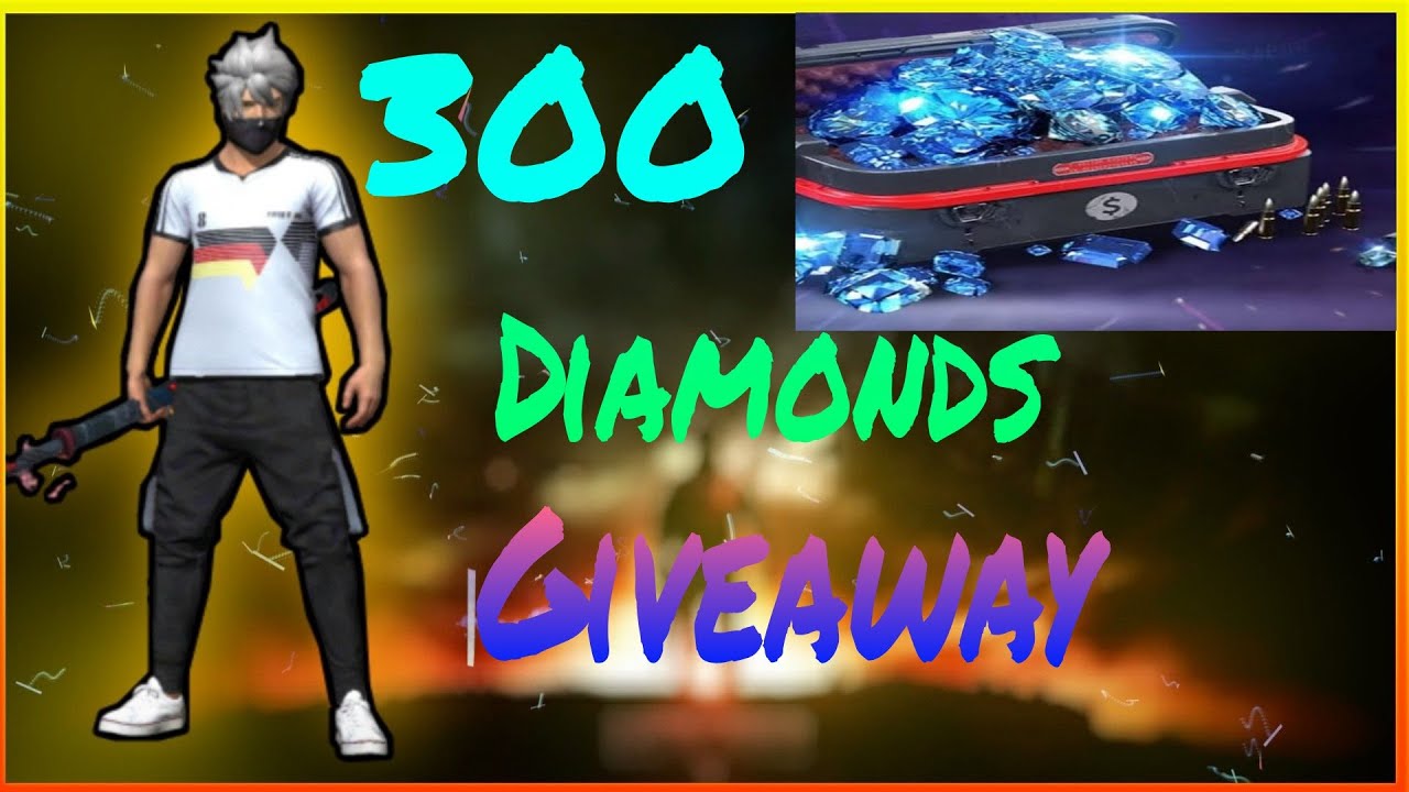 300 Diamonds Giveaway || Free Fire - YouTube
