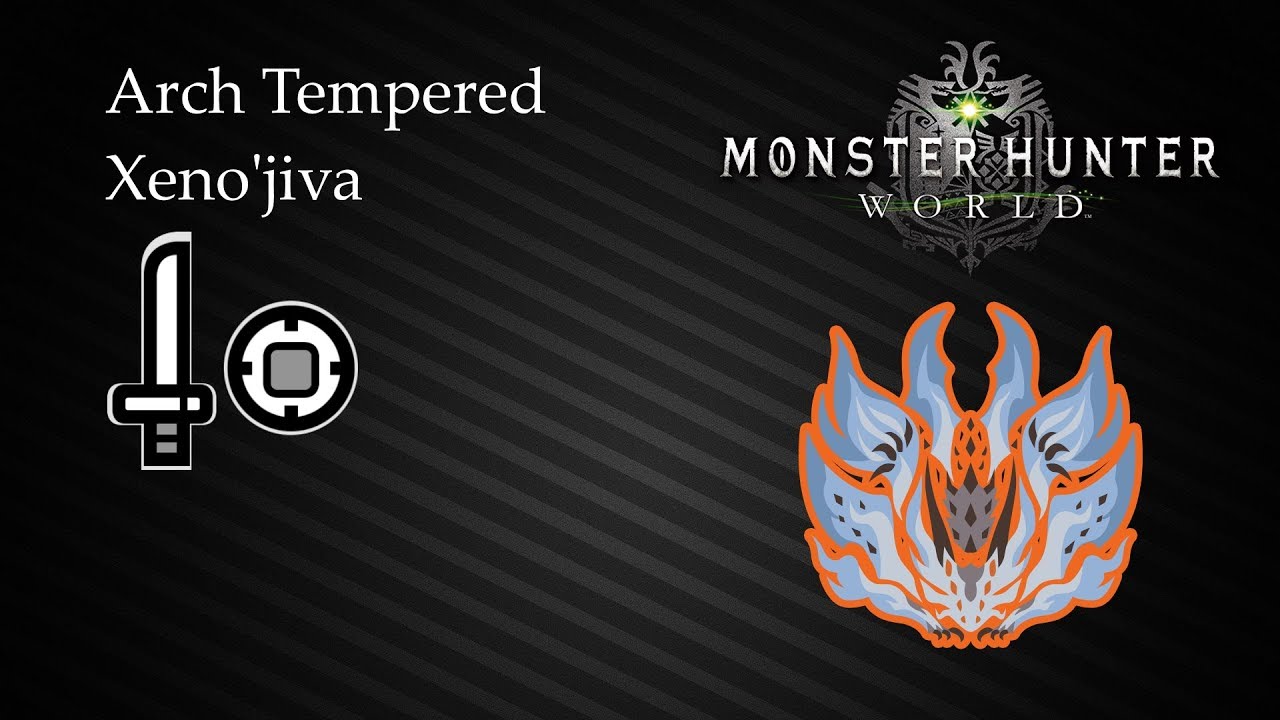 MHWorld | Arch Tempered Xeno'jiva Attempts (SnS | Sword and Shield ...