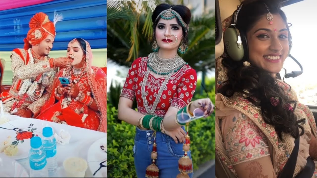2020 viral wedding videos of tik tok ,new bride look, wedding shooting ...