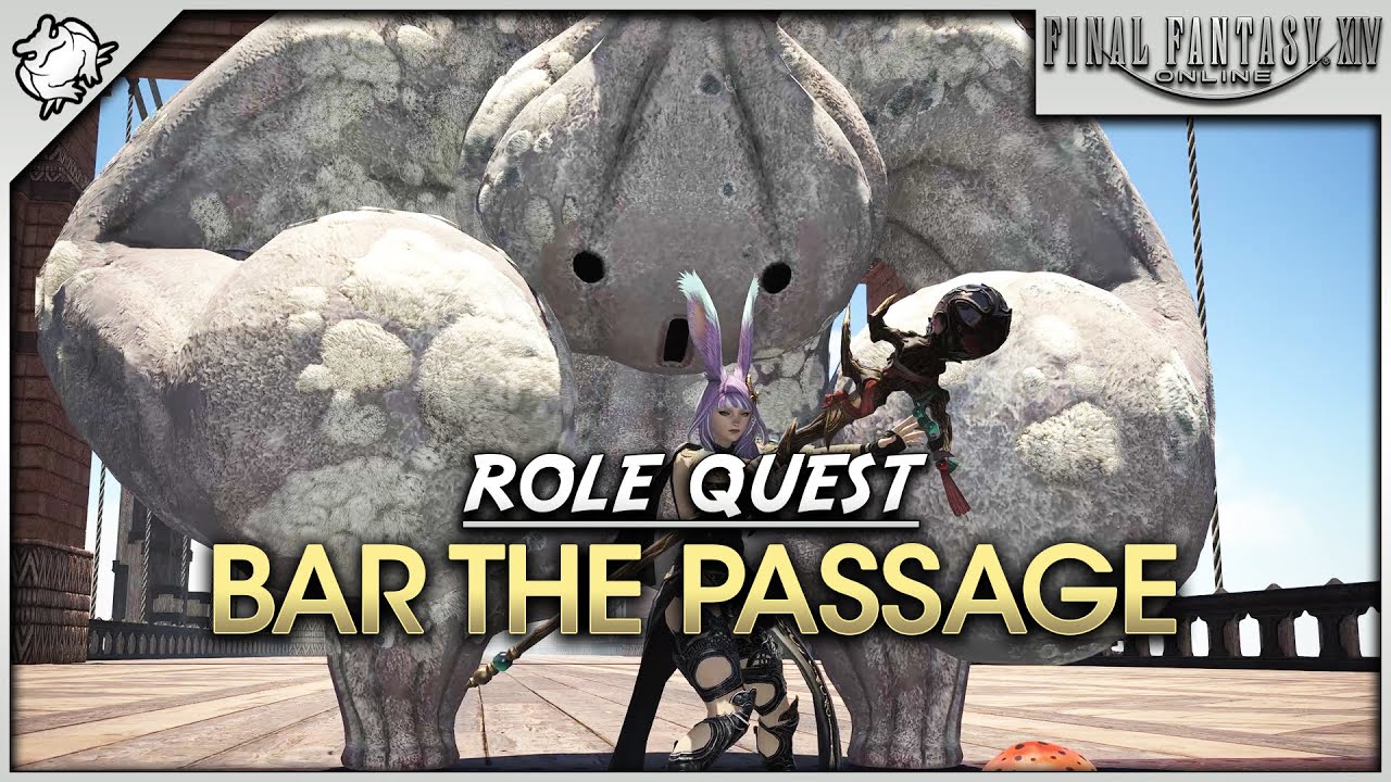 FFXIV - Bar the Passage (Role Quest) - YouTube