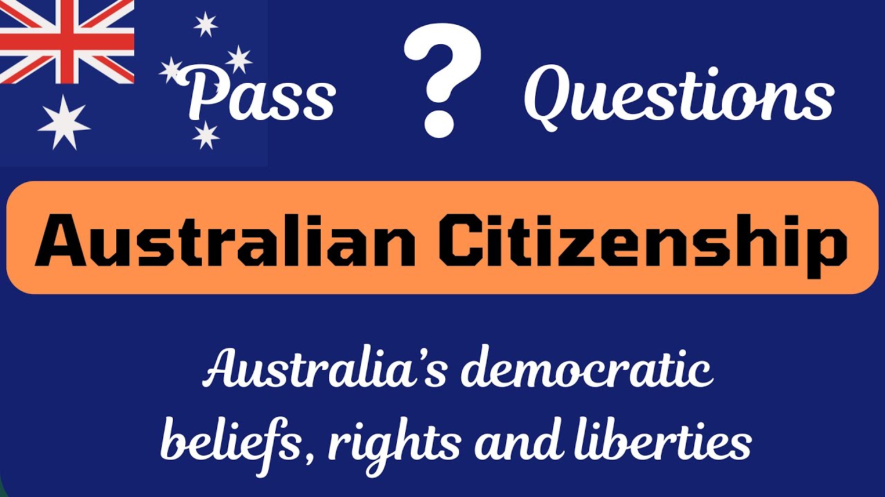 Australian citizenship /Australia’s democratic beliefs, rights and ...