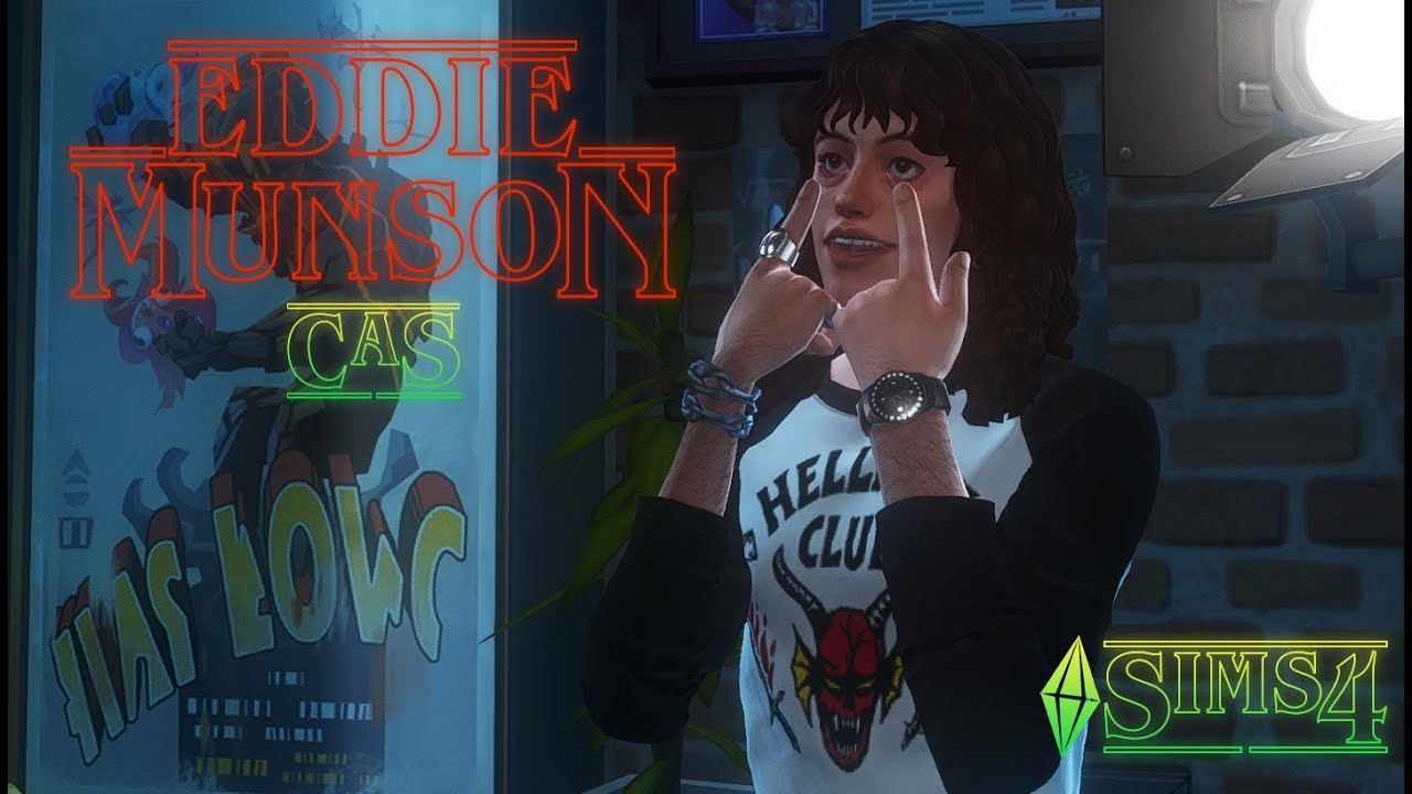 [TS4][CAS] Едді Мансон - Sims 4 українською | Stranger Things - YouTube
