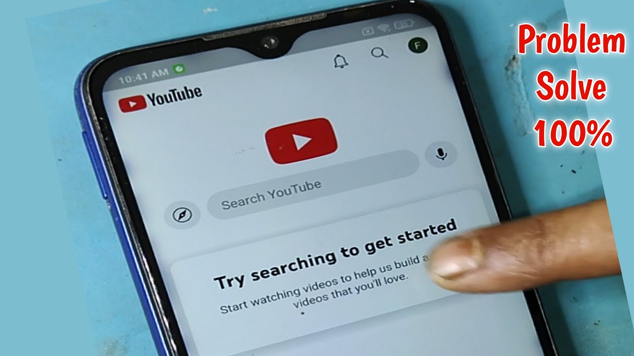 Fix Try Searching To Get Started Youtube Problem Try Searching To Get Started Youtube Youtube