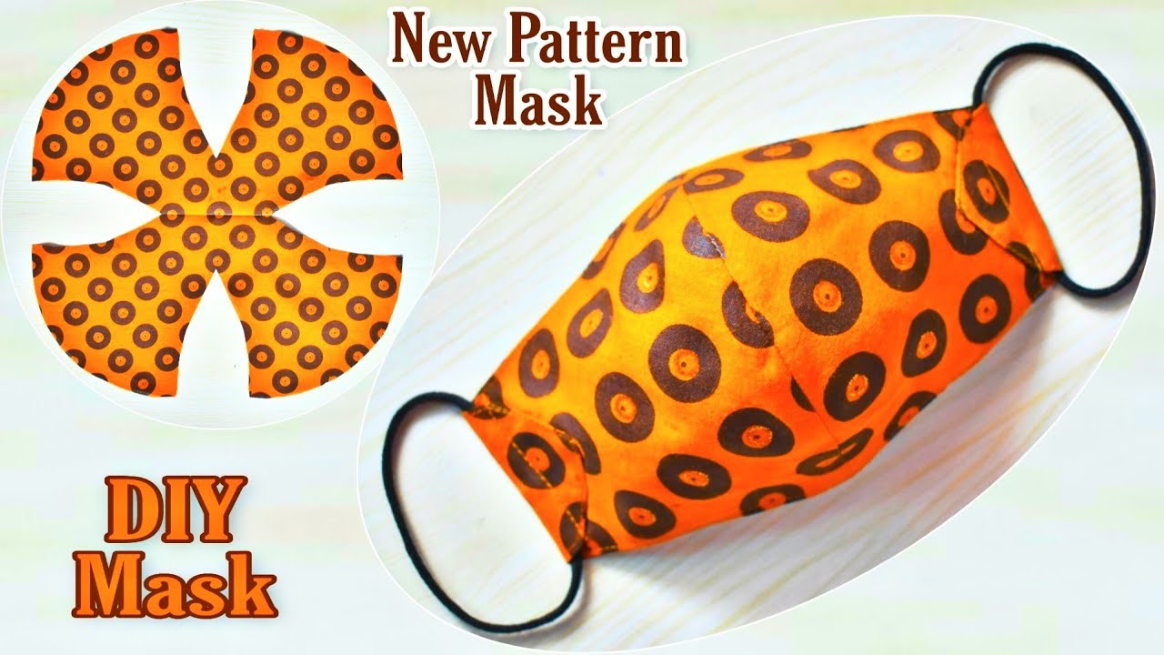 Very Easy New Style Cute Mask - Face Mask Sewing Tutorial - New Pattern ...