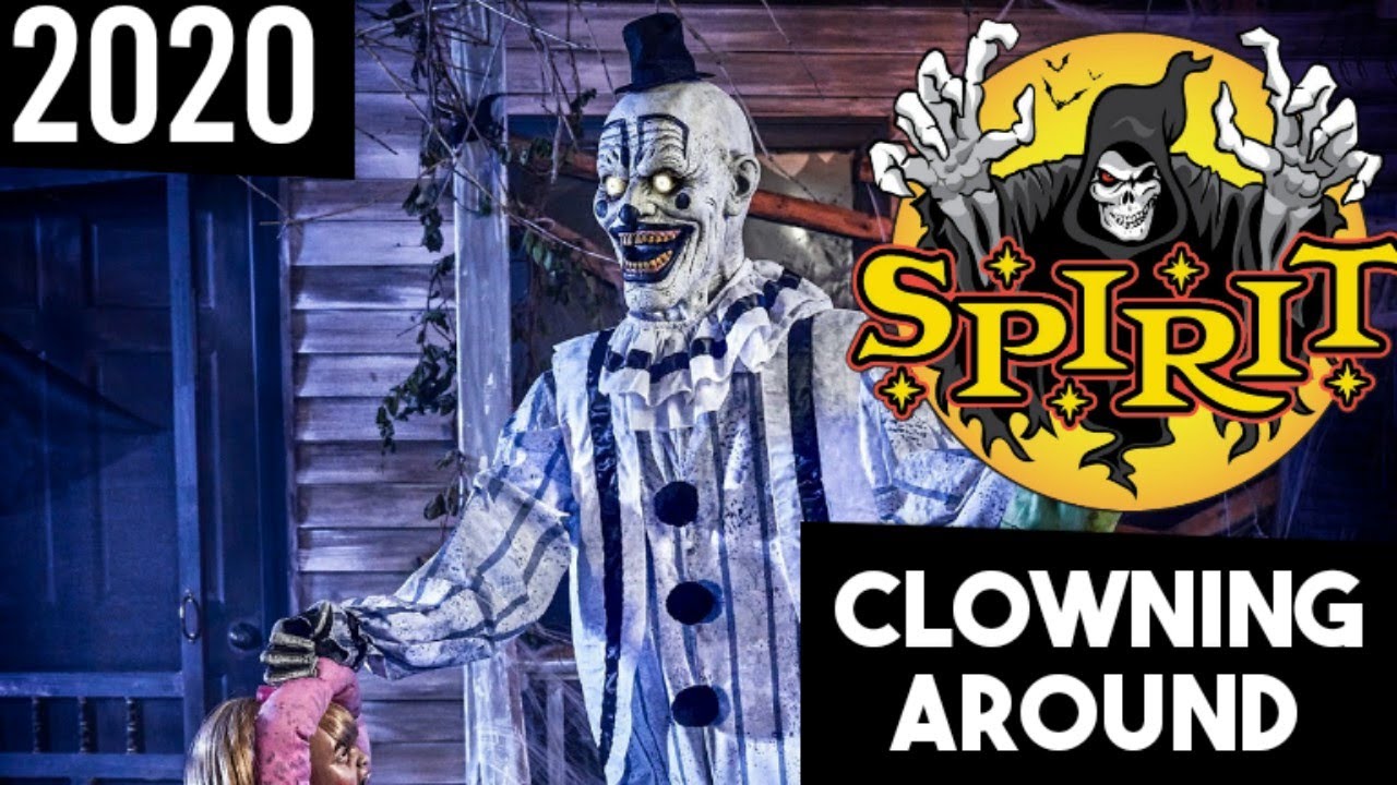Towering Clowning Around Prop | Spirit Halloween 2020 Sneak Peeks - YouTube